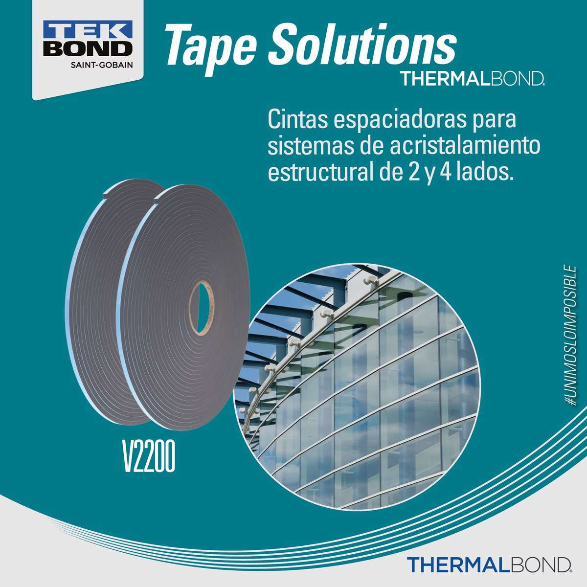 Cintas separadora Thermalbond – Amevec