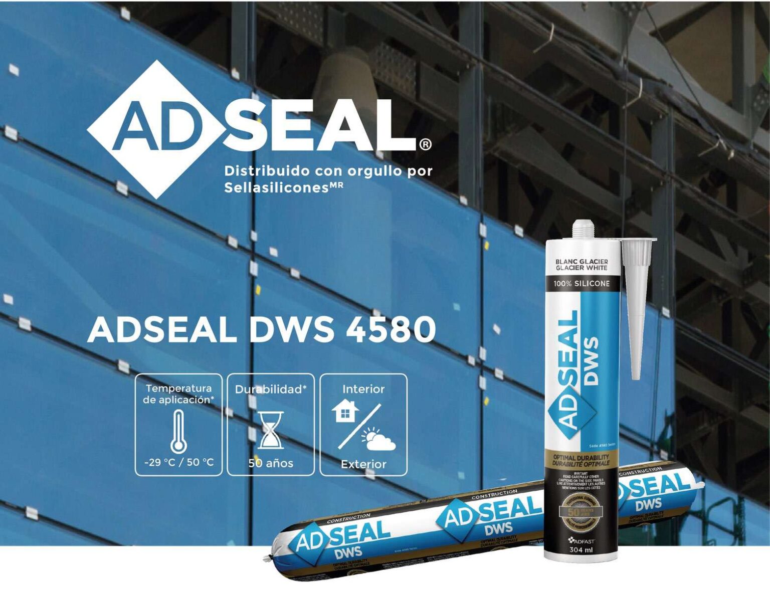 Sellador ADSEAL DWS sin limites de color – Amevec
