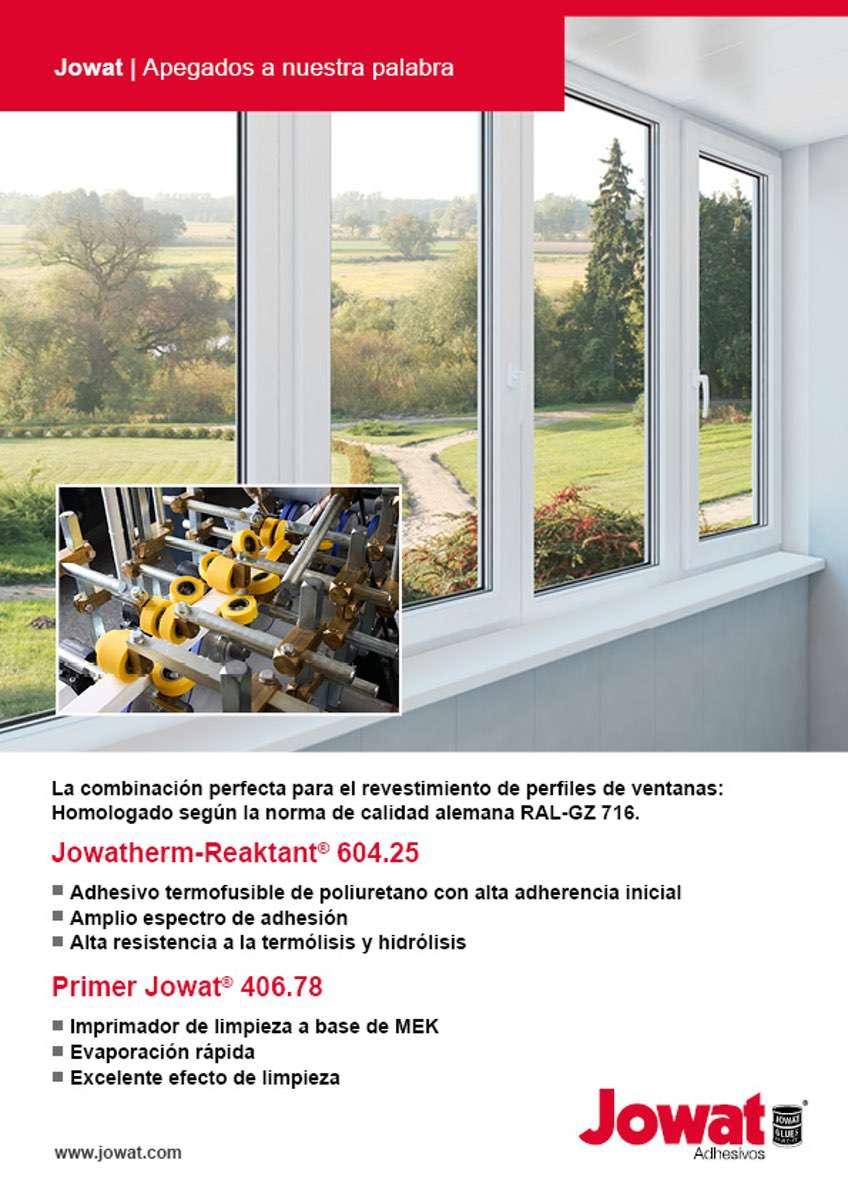 La combinación perfecta para el revestimiento de perfiles de ventanas – Amevec